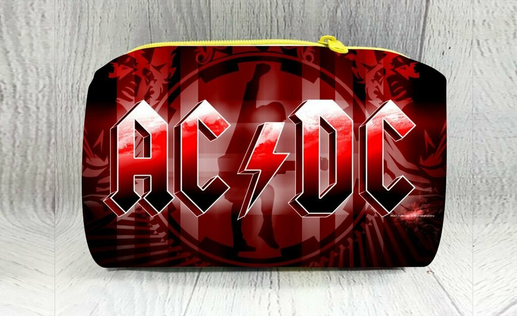 Пенал мягкий горизонтальный AC/DC, Эй-си/ди-си №1