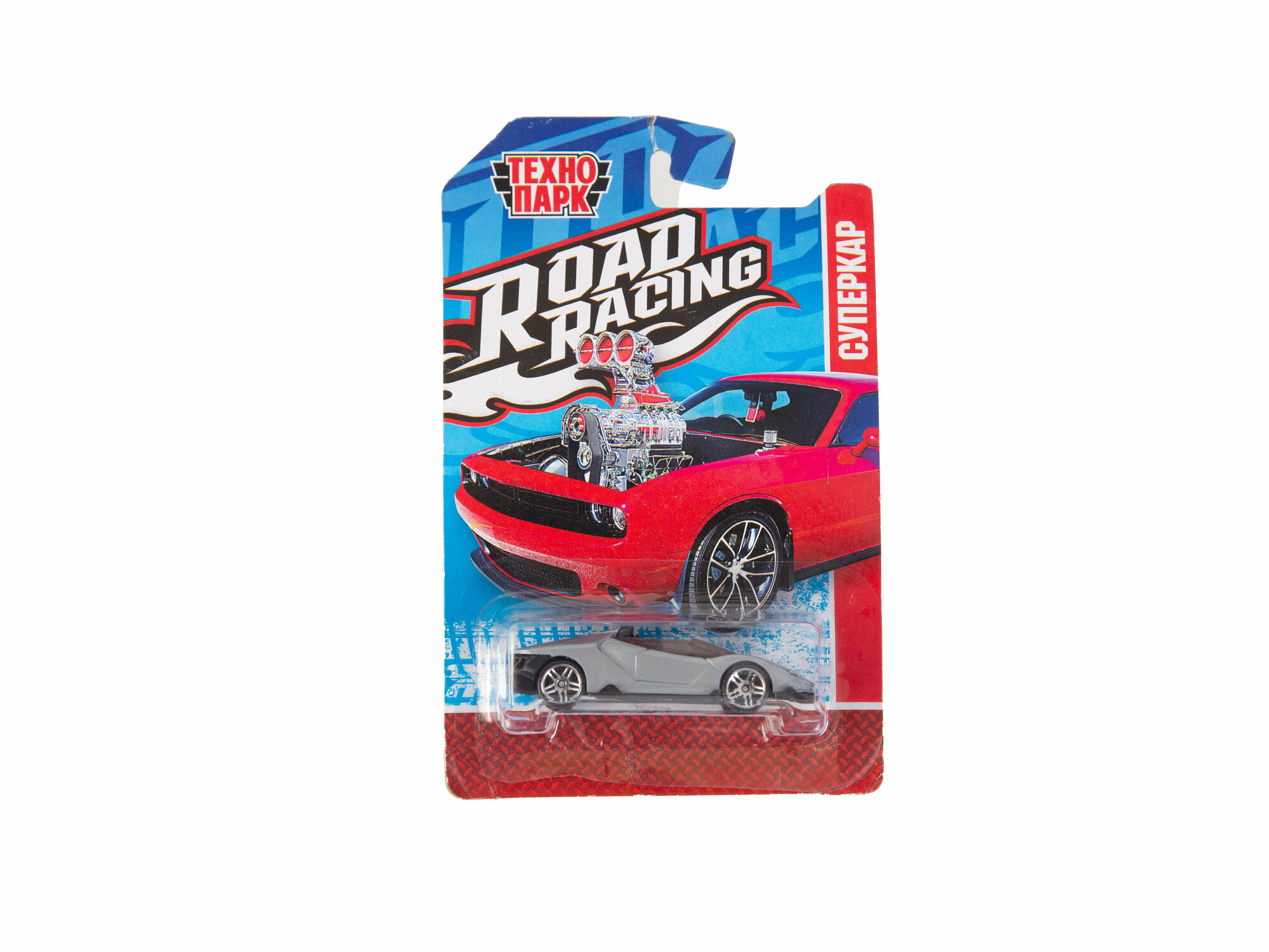 Машина металл ROAD RACING суперкар 7,5 см, в ассорт,