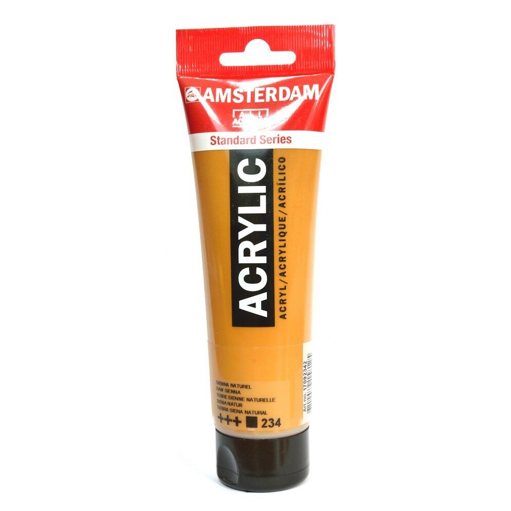 Краска акриловая AMSTERDAM цв.№234 сиена натуральная туба 120мл