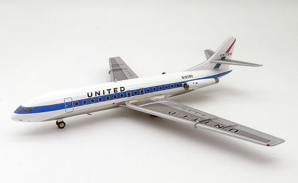 Inflight 200 Модель самолета Sud Aviation SE-210 Caravelle VI-R United Airlines