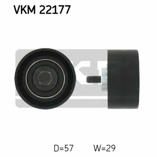 Ролик обводной ремня ГРМ SKF VKM22177