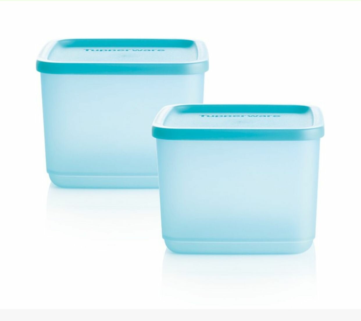 Контейнер «Кубикс» (1л), 2шт, голубой