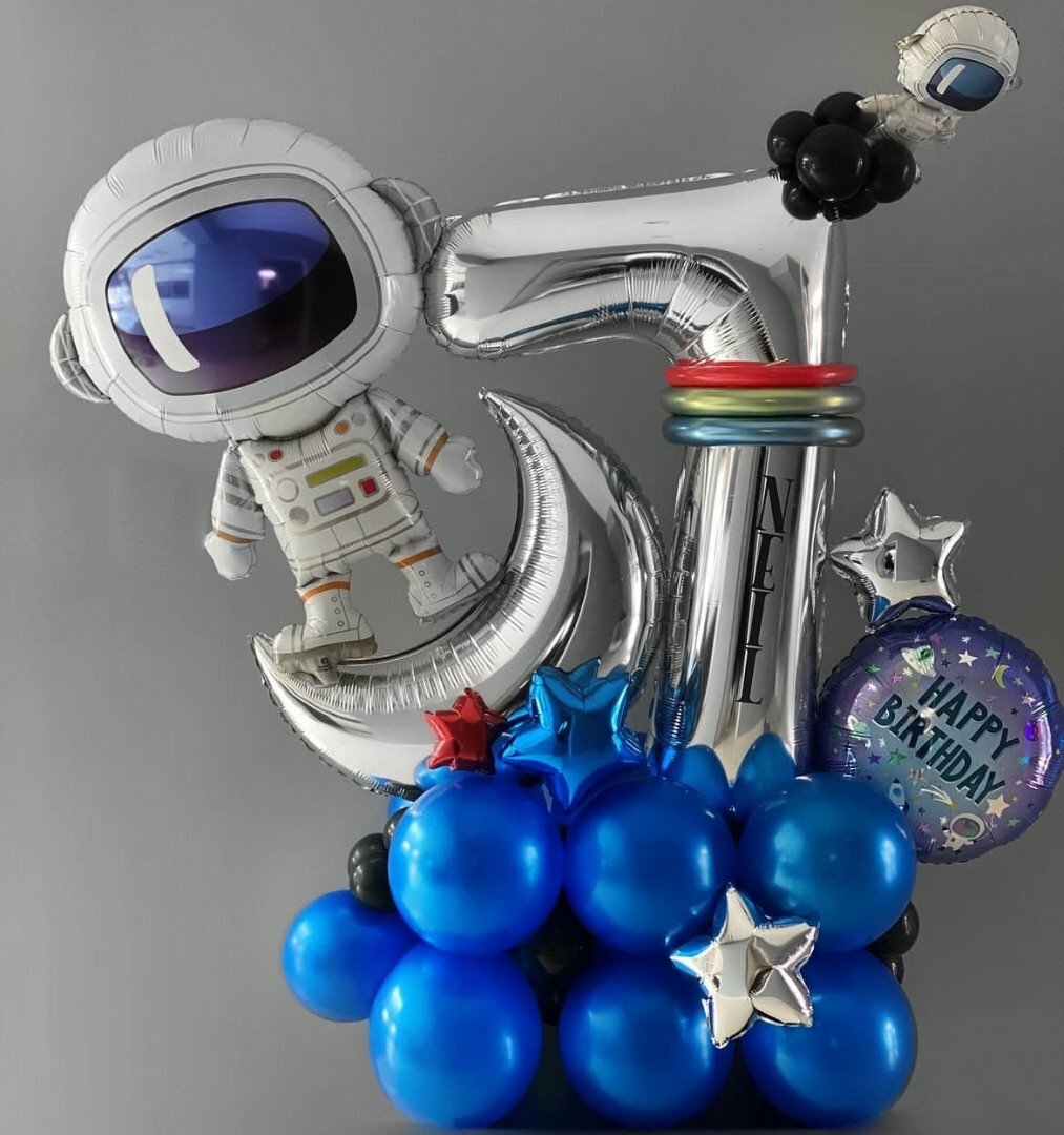 Композиция из шаров «На луне»