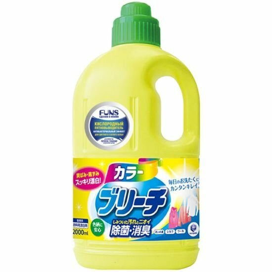 Daiichi Color Blich гелевый отбеливатель для деликатных тканей и цветного белья 2000 мл