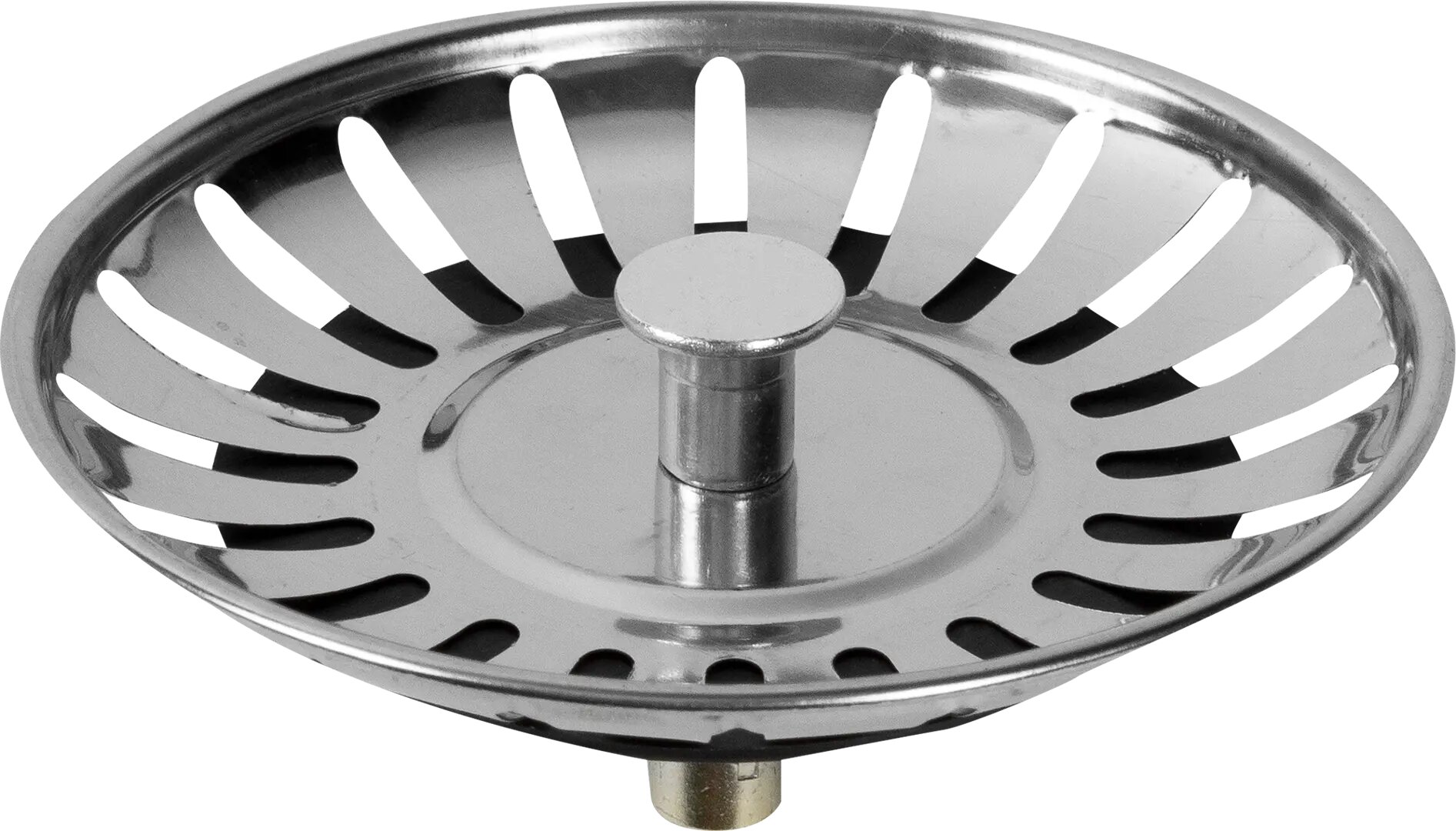 Ситечко для мойки 7.8 см металл цвет серебристый