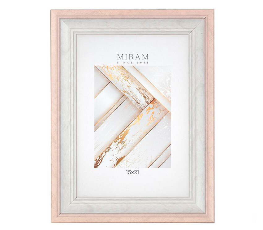 Фоторамка Мирам 15х21 см, персиковый
