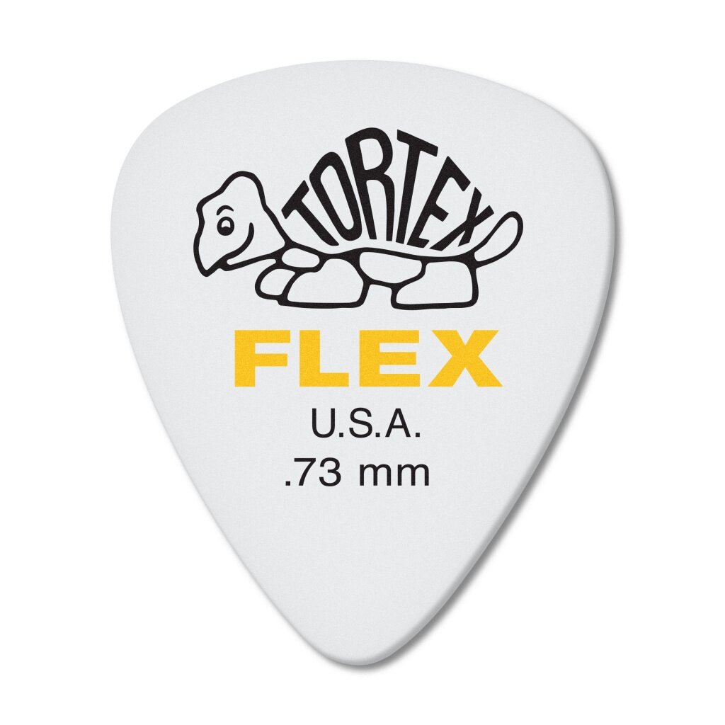 Набор медиаторов Dunlop 428P.73 Tortex Flex, 0.73, 12 шт.