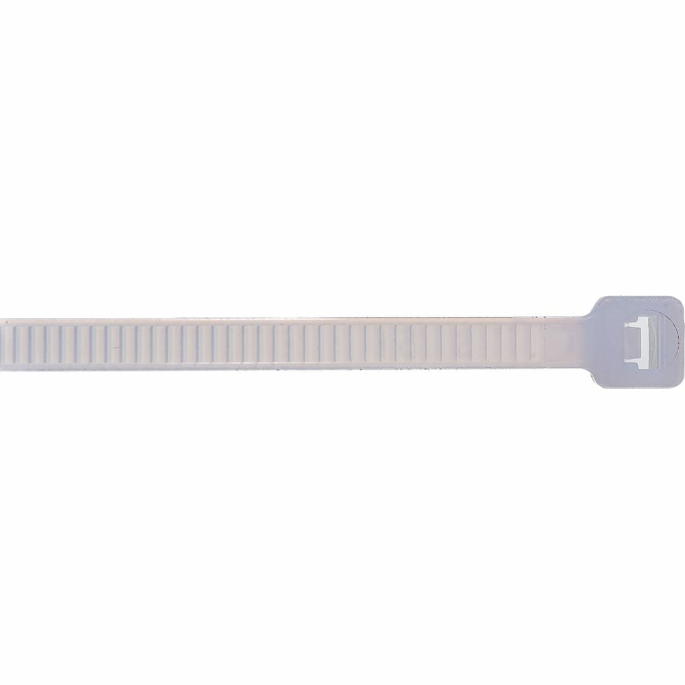 Нейлоновая кабельная стяжка REXANT 150x3,6мм, белая 100 шт/уп 07-0150-4 — фото 1
