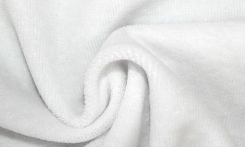 Флис белый , пл.280 Г/м2, отрез 50 см*150 см