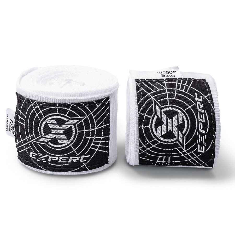 Бинты эластичные Fight Expert Profi 4м. белые