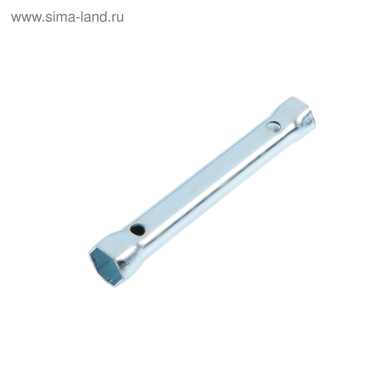Ключ торцевой трубчатый тундра, оцинкованный, 12×13 мм