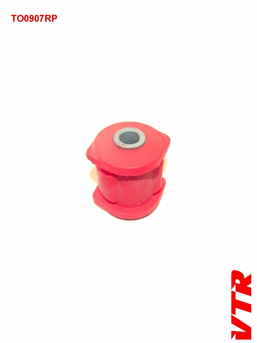 Полиуретановый сайлентблок цапфы задней подвески, нижний, TO0907RP, VTR
