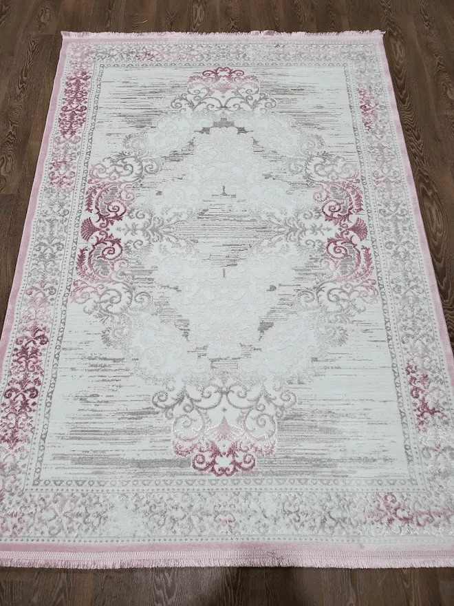 Ковер - Pink Турция - Прямоугольник - коллекция Elitle (80 на 150) в гостиную, зал, спальню, кухню, прихожую, кабинет, комнату.