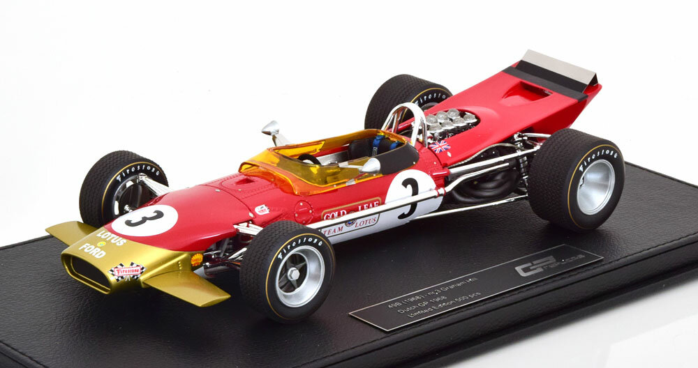 Модель коллекционная Lotus ford 49B gp netherland world champion 1968 graham hill / лотус форд чемпион мира грэм хилл