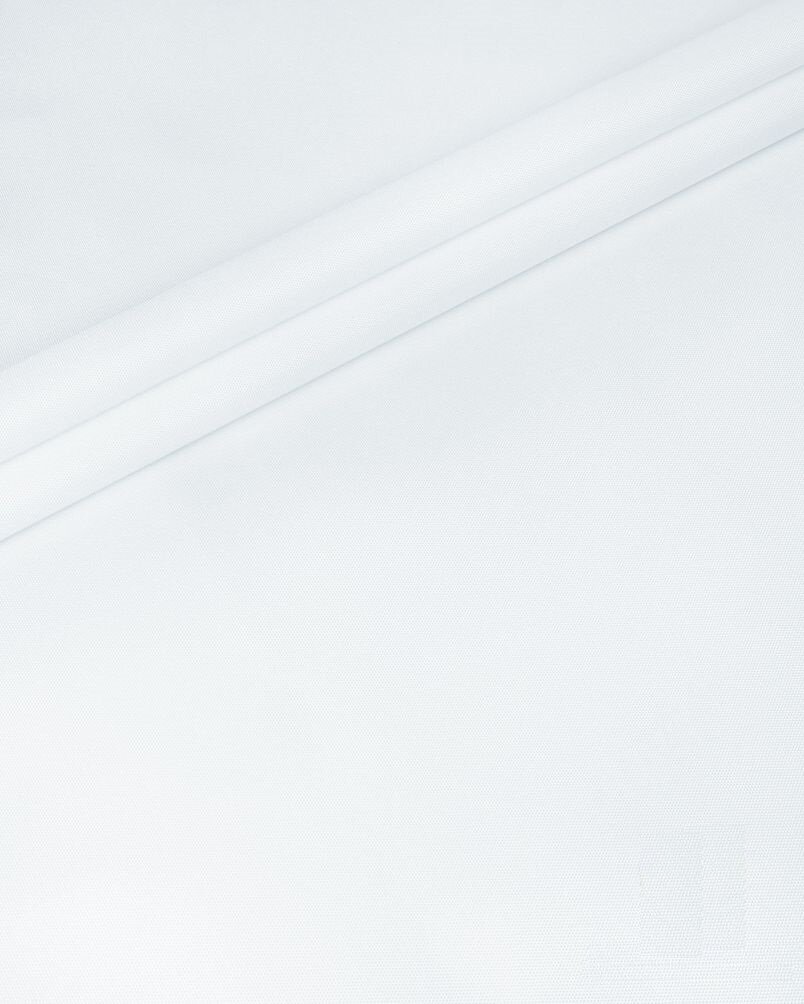 Ткань Оксфорд 600D PU. Цвет белый. Готовый отрез 3х1,5 метра. Влагоотталкивающая, ветрозащитная, уличная.