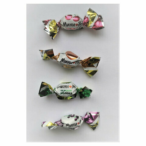 Карамель леденцовая мини-м Классикаассорти (вишняяблокочёрная смородинаперсик)1 кг