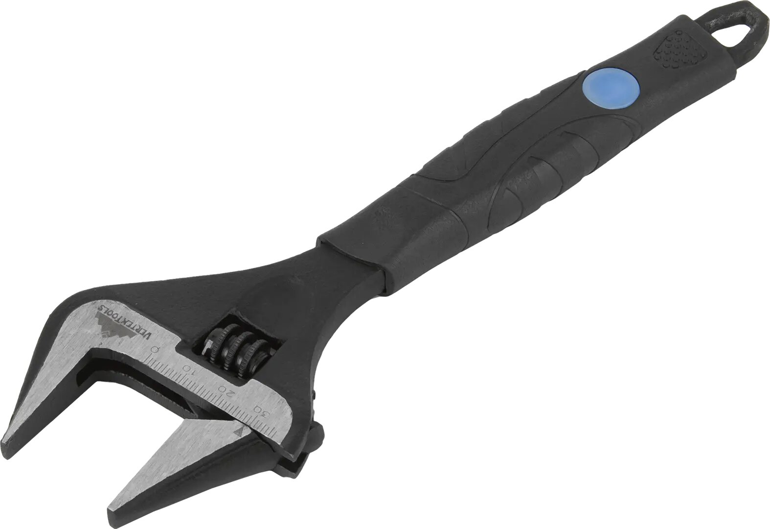 Ключ разводной с тонкими губками Vertextools 2110-200 захват 40 мм, длина 200 мм