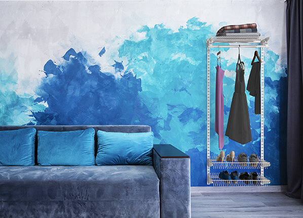 Красивая гардеробная система