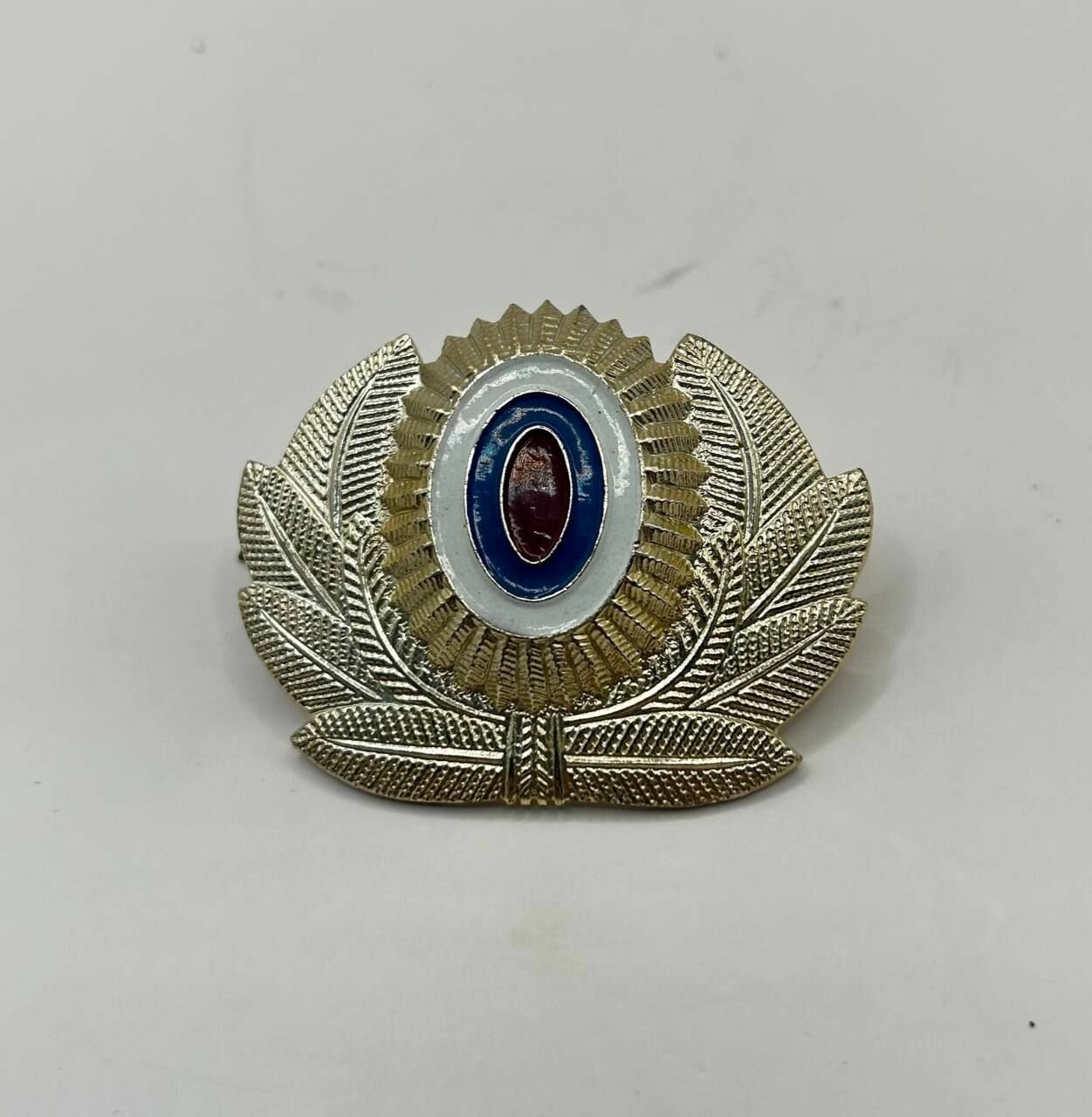 Кокарда СССР листья " Министерство внутренних дел"! Редкость!