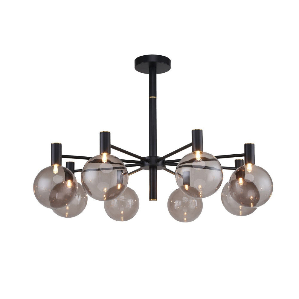 Люстра Потолочная Favourite Eternity 2766-8P Черный / Фаворит.