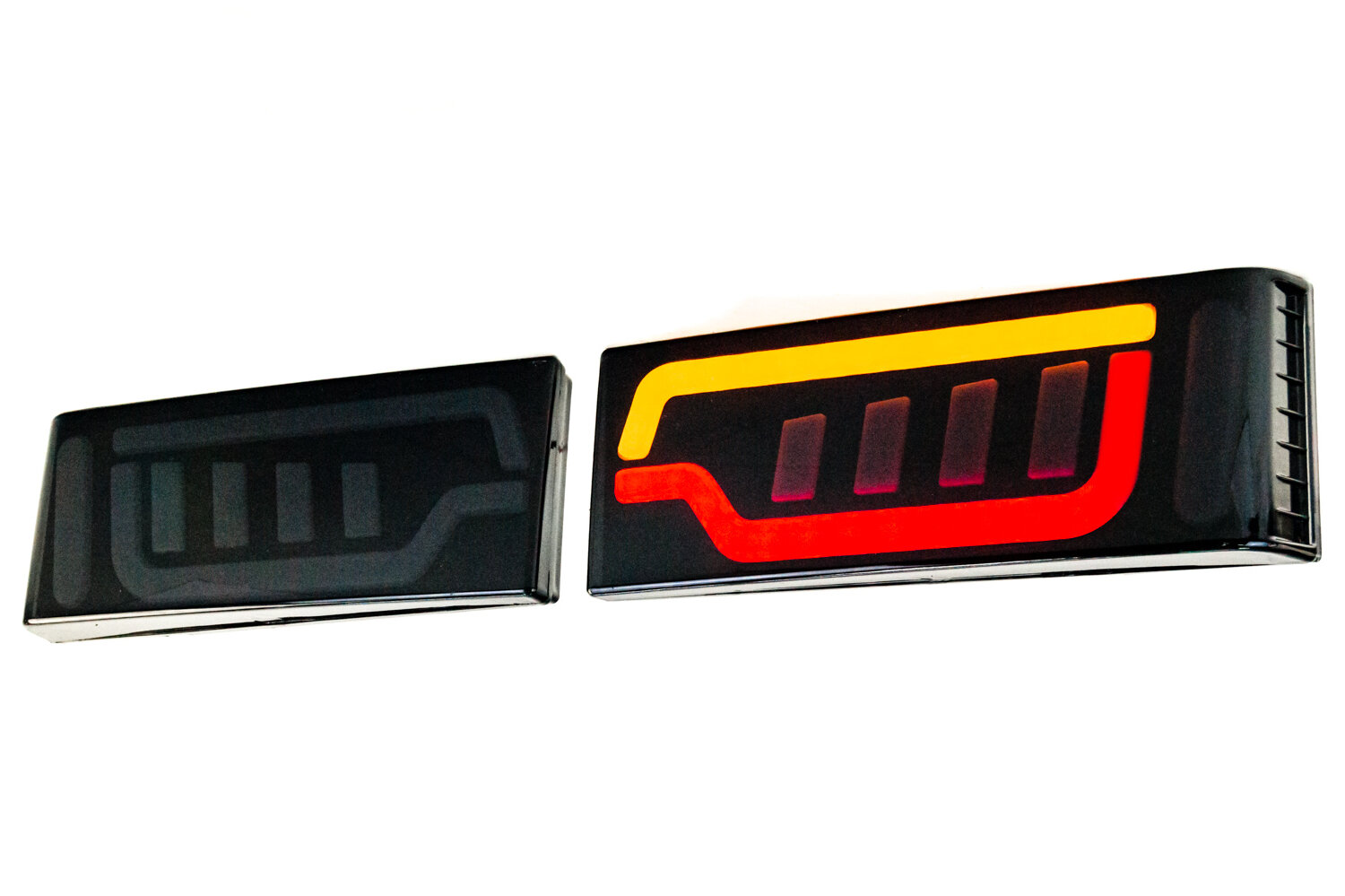 Задние диодные фонари Орлиный глаз TheBestPartner в стиле Ауди тонированные с динамическим поворотником для ВАЗ 2108-21099, 2113, 2114