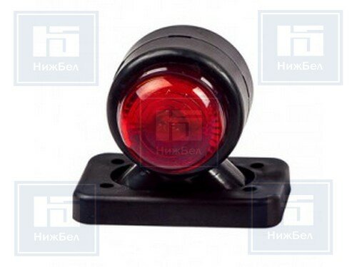 EVROSVET GF3120P Фонарь габ груз, прицеп 24В "прямой малый" красно/белый