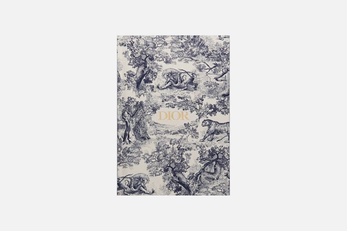 Блокнот Dior Blue Toile de Jouy, 72 стр