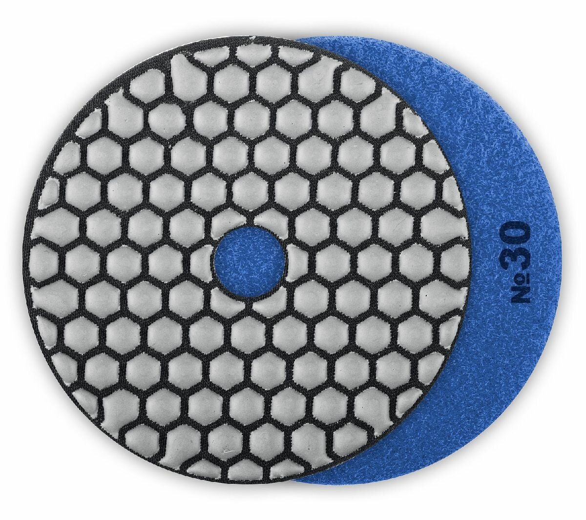 ЗУБР 100мм №30 алмазный гибкий шлифовальный круг (Черепашка) для сухого шлифования (29868-030)