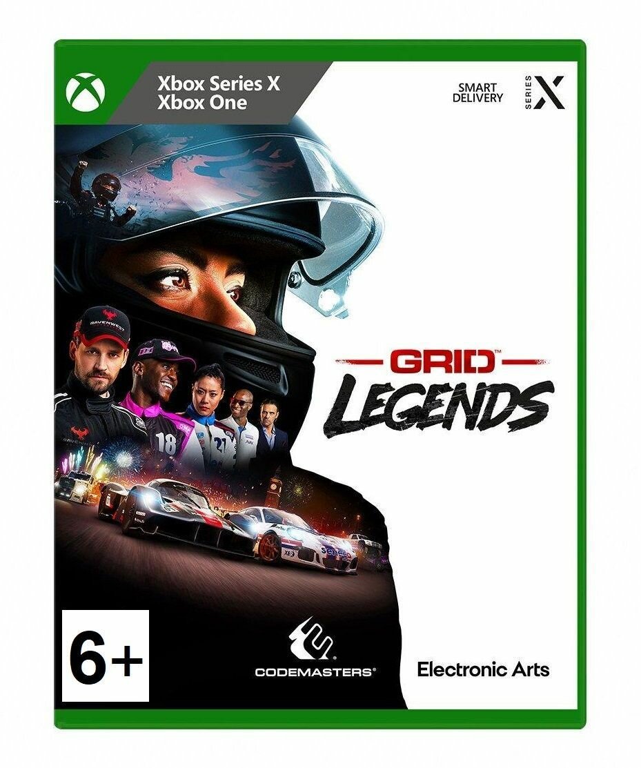 Игра GRID Legends диск (Xbox One, Xbox Series, Русские субтитры)