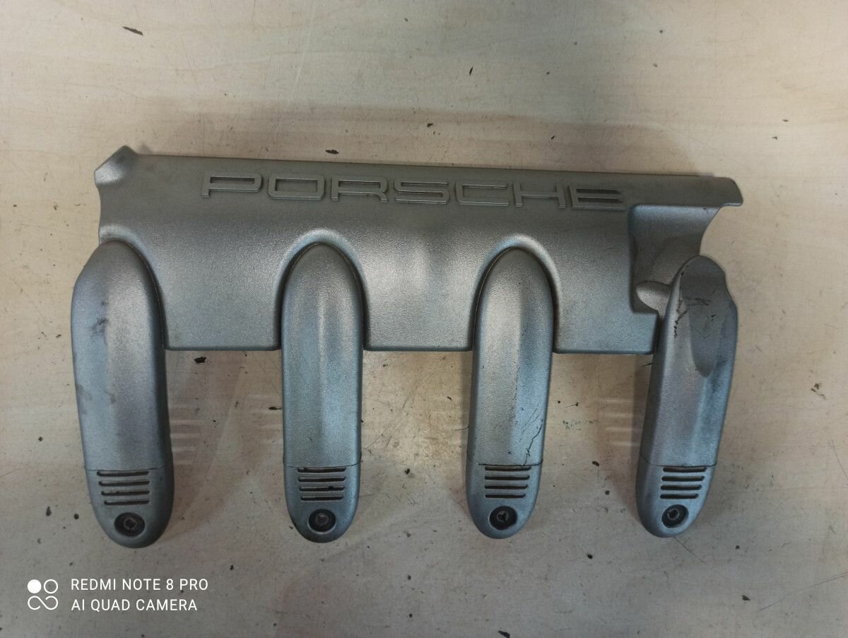 Накладка двигателя Porche Cayenne 955 4.5 боковая