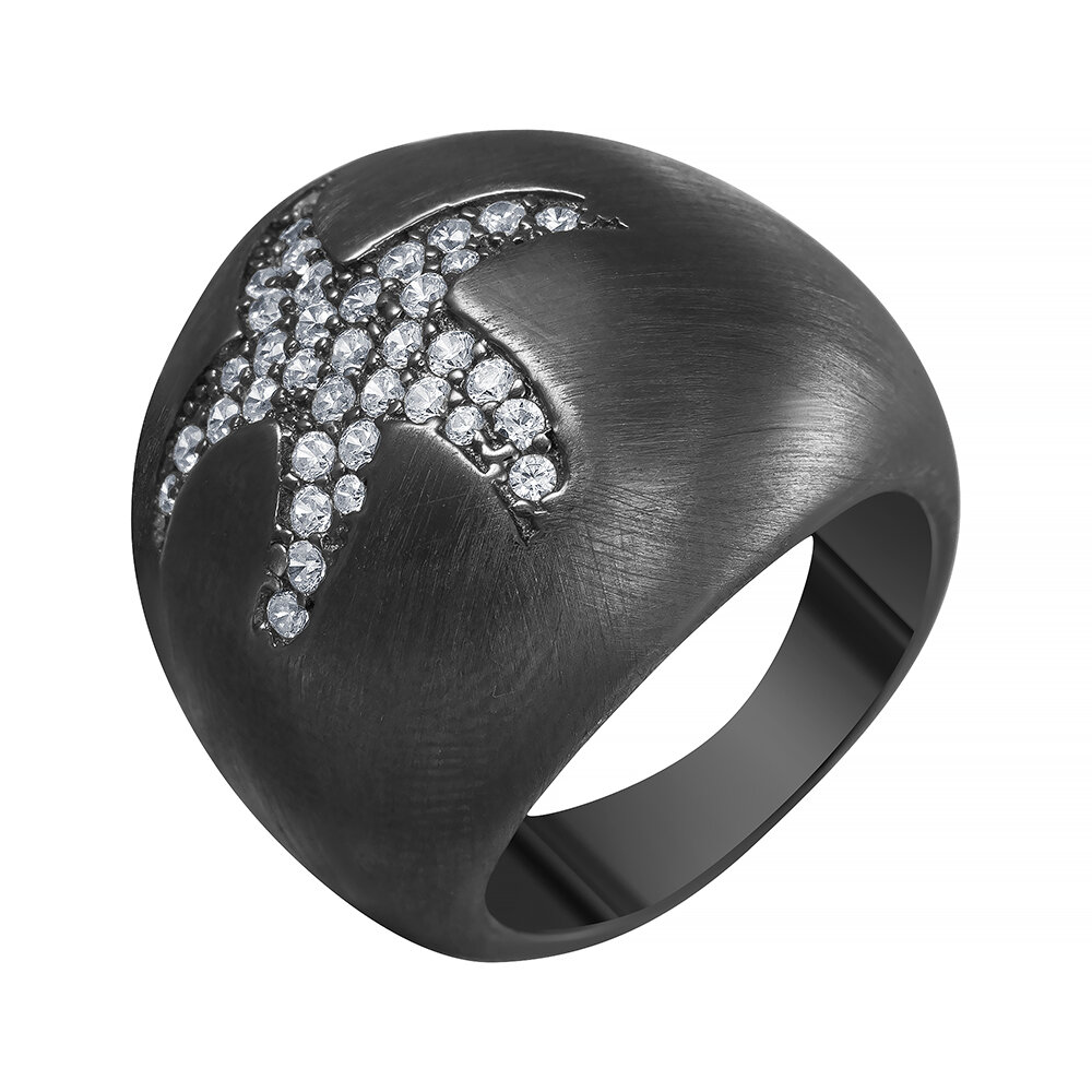 Кольцо, серебро, 925 проба