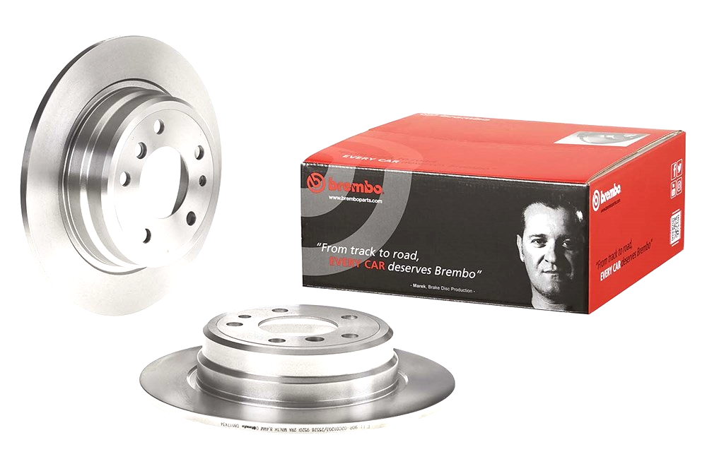 BREMBO 08.5174.34 (04176 / 0420 / 08517430) диск тормозной задн. BMW (БМВ) 5 (e34) 12 / 87-11 / 95 / BMW (БМВ)