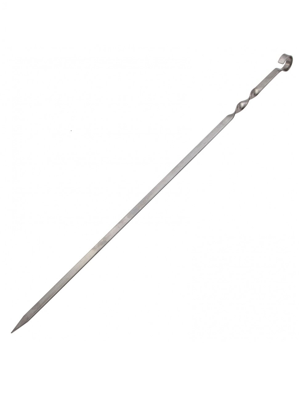 Шампур плоский 60 см, нержавеющая сталь, Palisad Camping