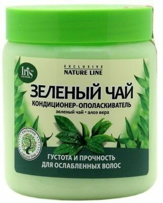 Iris cosmetic Кондиционер-ополаскиватель Зеленый чай EXCLUSIVE NATURELINE, 500 мл /