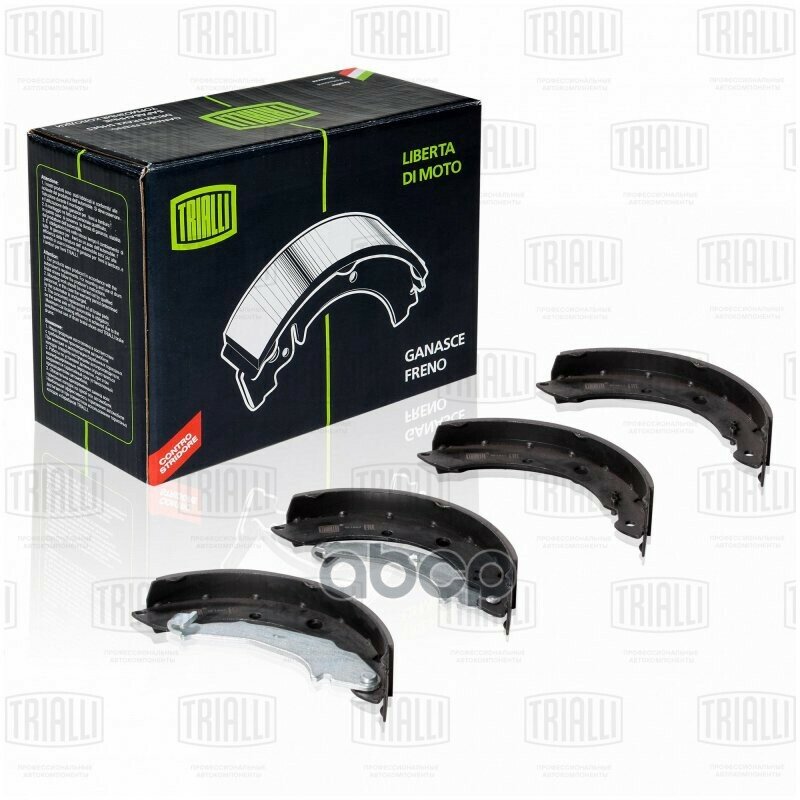 Trialli GF1867 Колодки тормозные барабанные