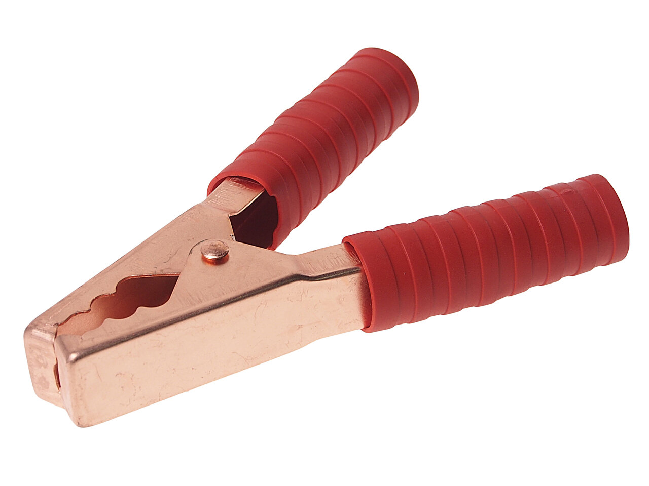 Зажим электрический 140мм 1шт. красный вымпел