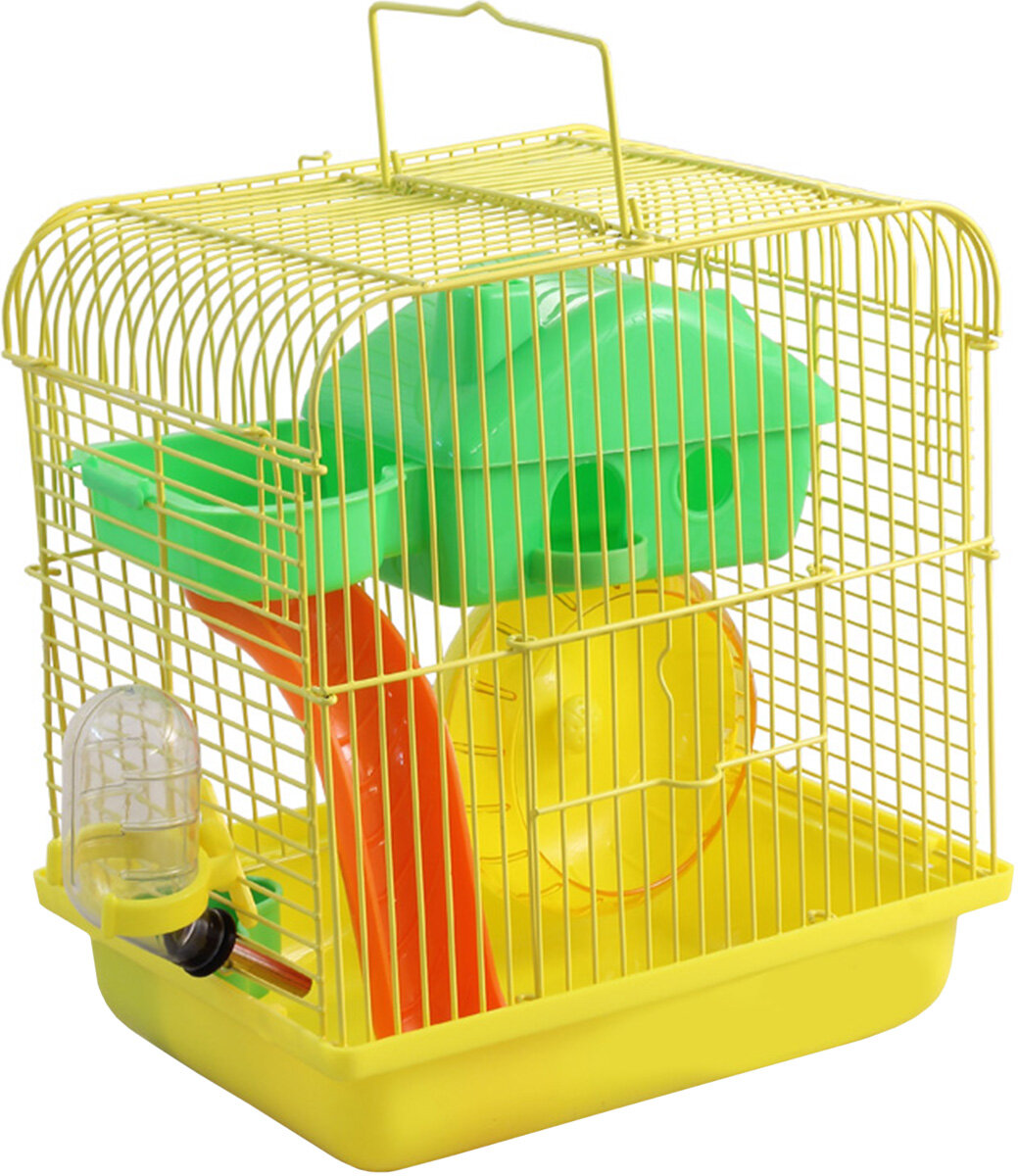 Клетка для мелких грызунов Triol YD257 эмаль 22,5 х 17 х 25 см цвета в ассортименте (1 шт)