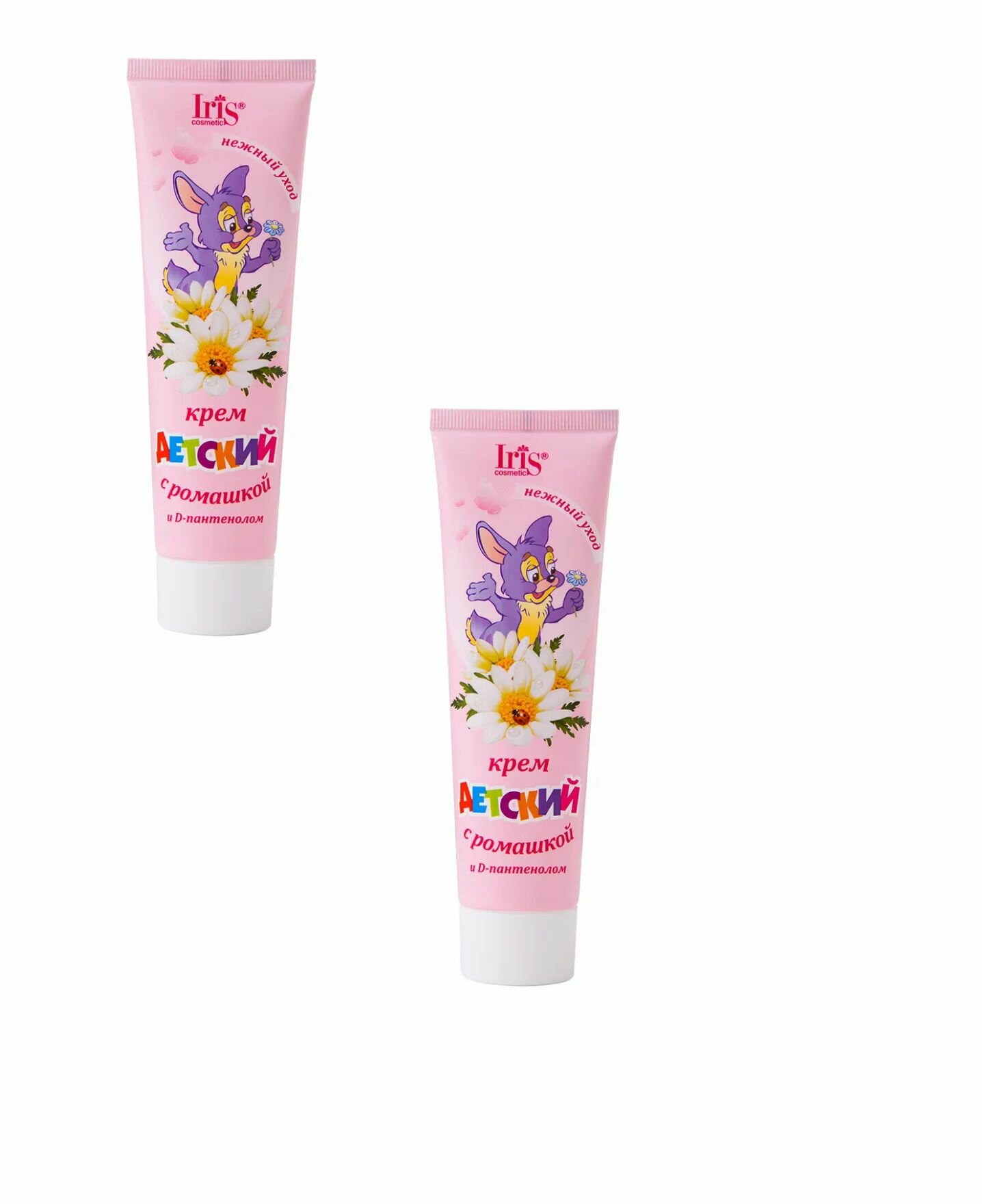 Iris природная аптека Крем Детский с ромашкой и витаминами туба 100мл, 2 уп