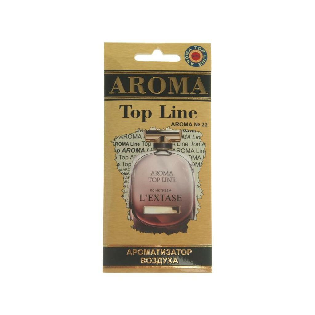 Ароматизатор подвесной пластина (№22 Nina Ricci L`Extase) TOP LINE