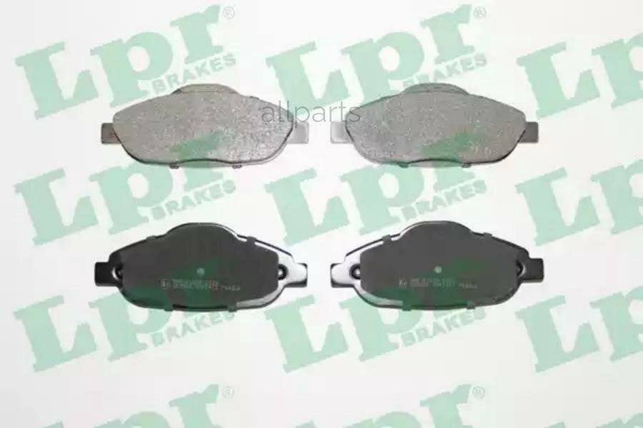 LPR 05P1471 Колодки тормозные PEUGEOT 308 07-/3008 09- передние