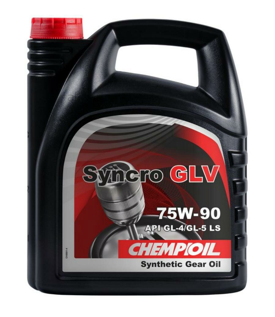 CHEMPIOIL CH88014E 75W-90 Syncro GLV GL-4/GL-5 LS 4л (синт. транс. масло)