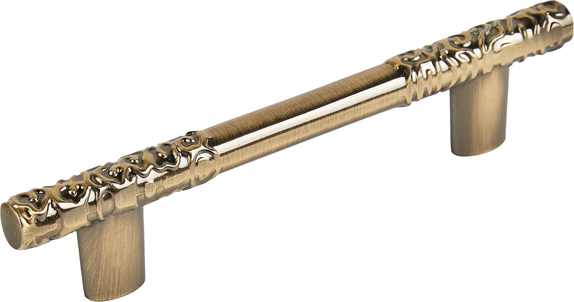 Ручка-рейлинг мебельная 8105 96 мм цвет античная бронза