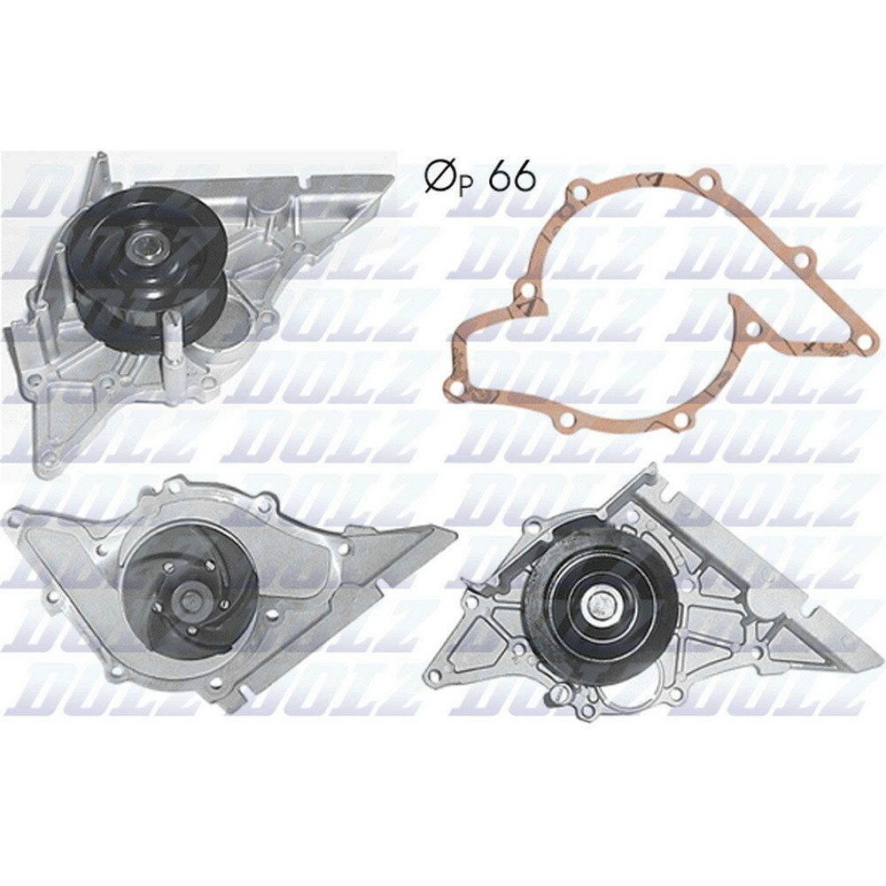 Помпа водяного насоса Audi A6/A8/Allroad 8цил. 3.7/4.2L 98-05 Dolz A-194 для эффективного охлаждения