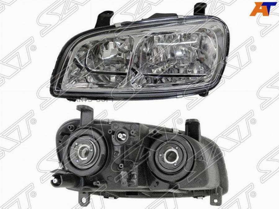Фара Toyota RAV4 (XA10) 97-00 (Слева/ Галоген/ Ручная регулировка) SAT ST-312-1141L | цена за 1 шт