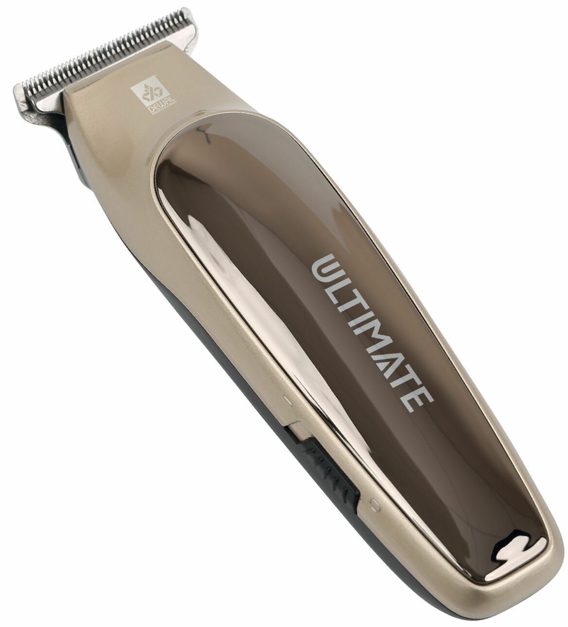 Триммер Dewal Cosmetics Pro 03-016 ULTIMATE, для окантовки, нержавеющая сталь, золотистый
