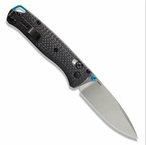 Складной нож Bugout, рукоять , карбон, лезвие CPM-30CV, чёрный, матовый