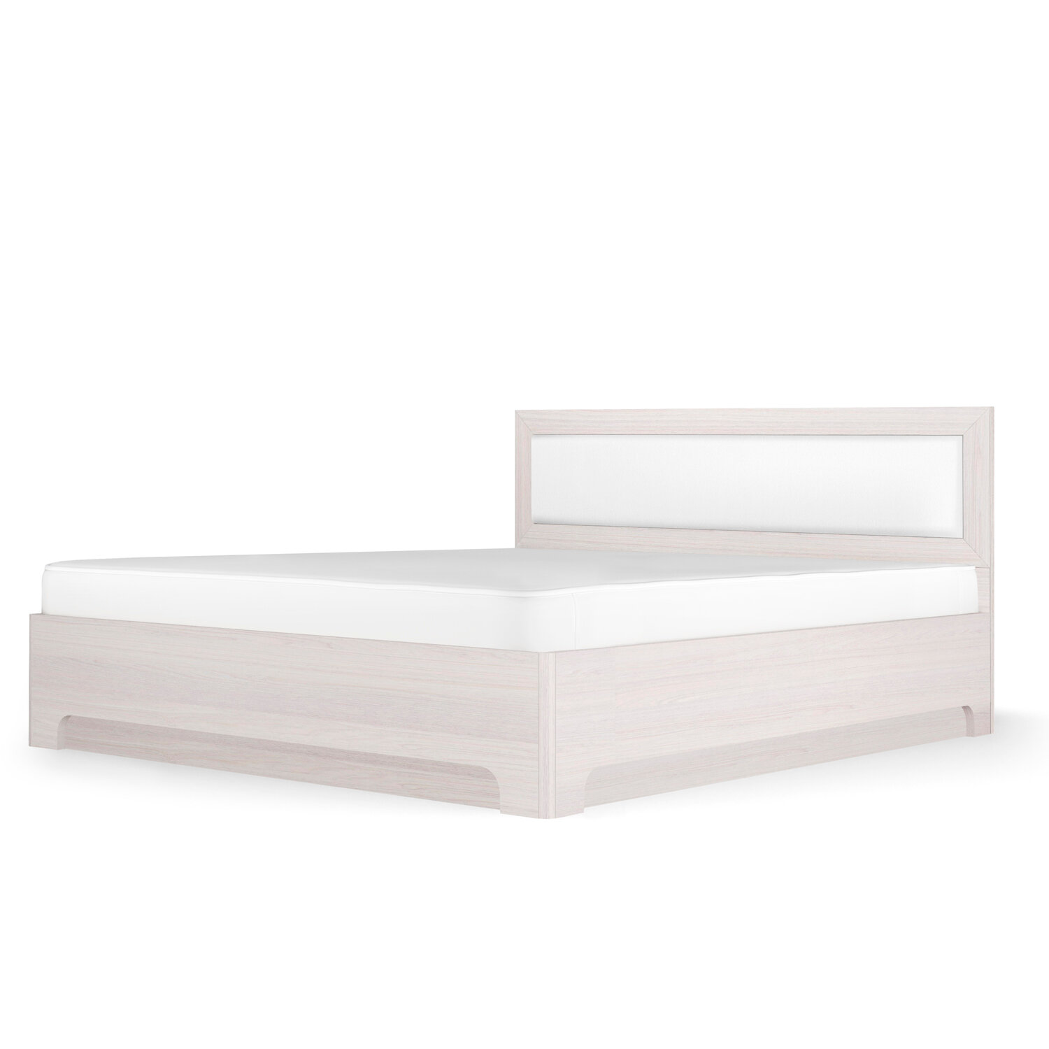 «Кураж» Кровать-1 с подъемным основанием 1400 экокожа Парма Нео