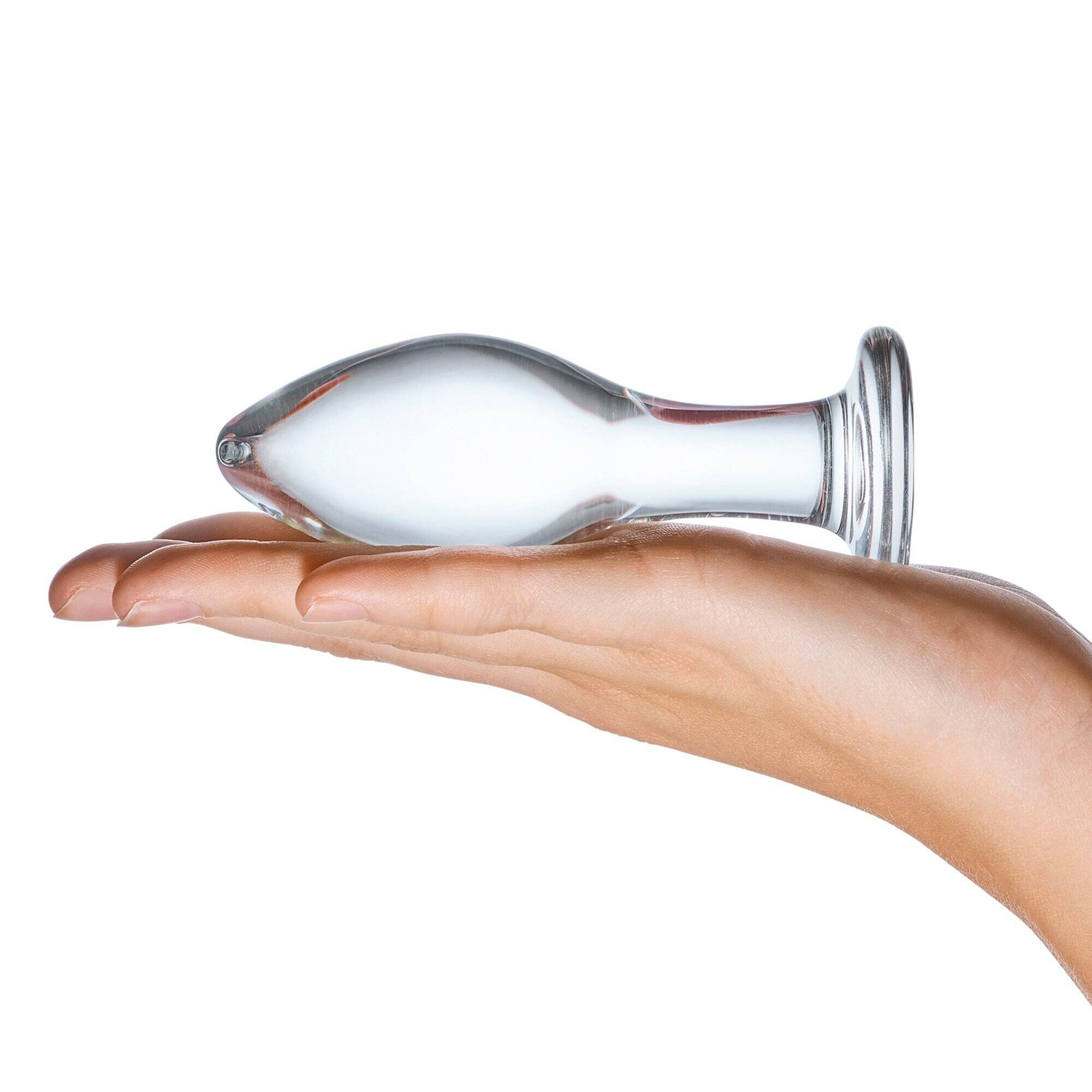 Элегантная анальная пробка Classic Glass Butt Plug