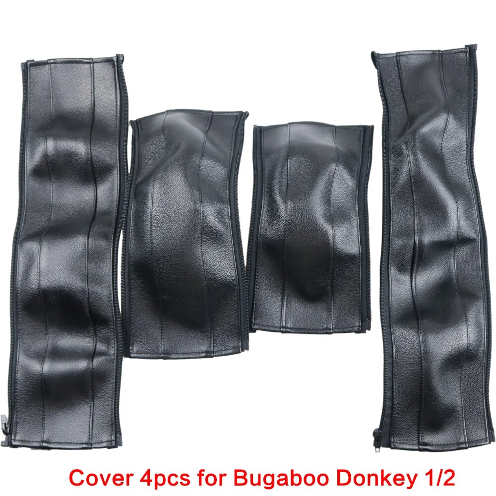 Чехлы на ручки для коляски Bugaboo Donkey 1 2 3 из искусственной кожи donkey1 2 4pcs black