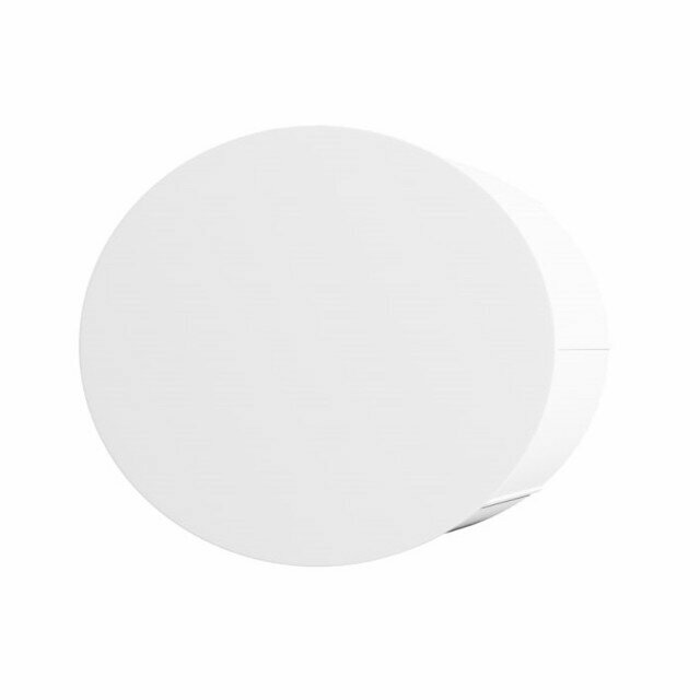 ЭРА заглушка воздуховода D100мм пластиковая белая для вентиляции диаметр 100 мм